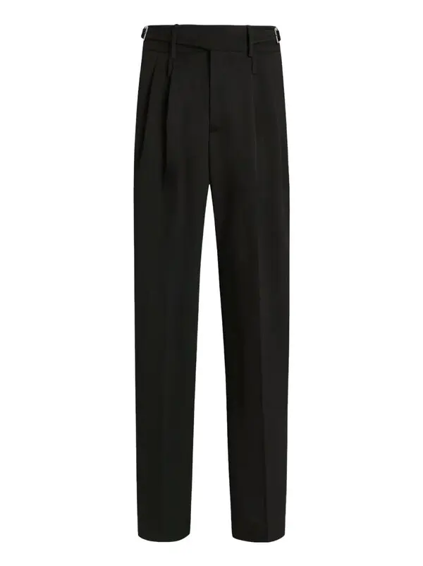 Dolce & Gabbana Buckle Trousers - Black