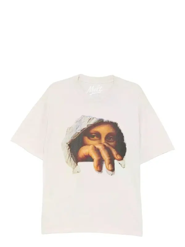 MELT Graphic-print T-shirt - Neutrals