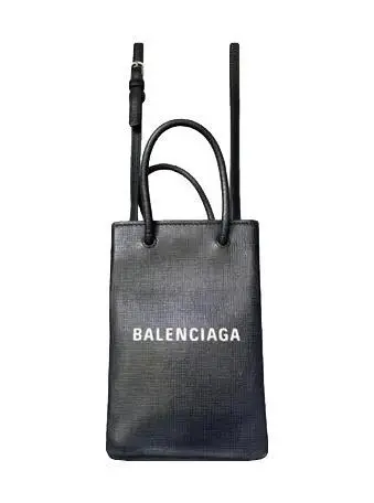 Balenciaga Mini Shopping Bag - Black