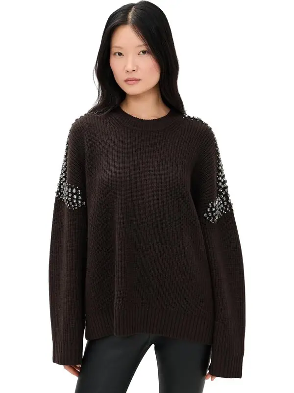 A.L.C. Lennox Sweater - Deepest Brown