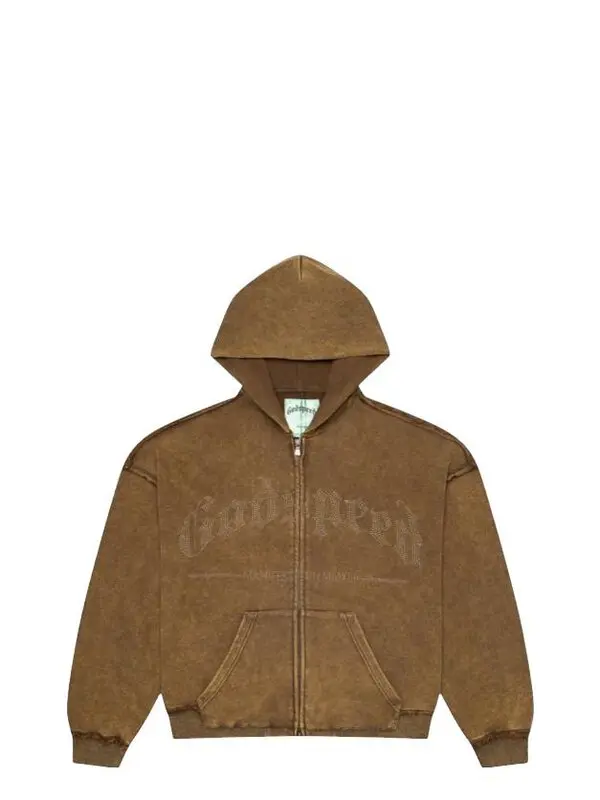 GODSPEED Studded Logo Hoodie - Brolive Wash
