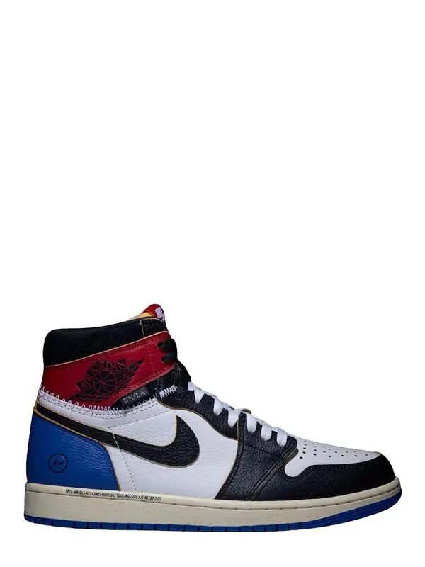 JORDAN 1 Retro High Og Sp Fragment X Union La - Black/white/varsity Red