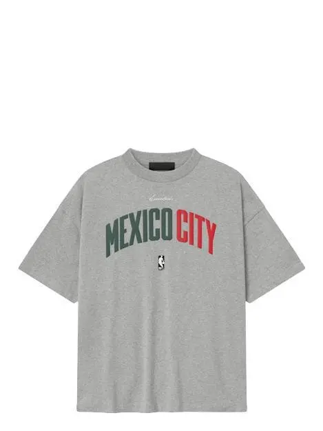 Fear Of God Essentials Mexico City 90s Tee Shirt - Concrete Heather