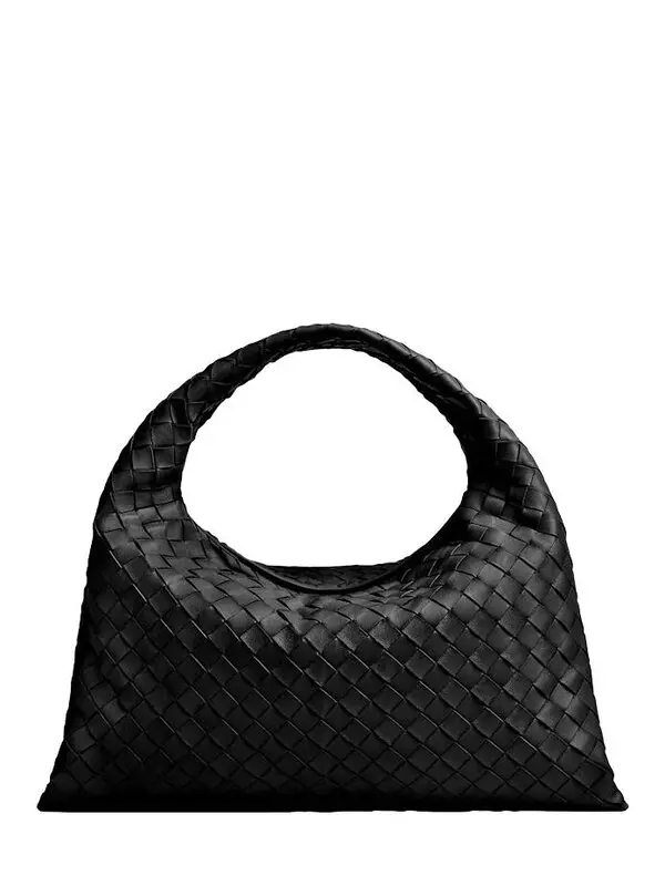 Bottega Veneta Small Hop Bag - Black