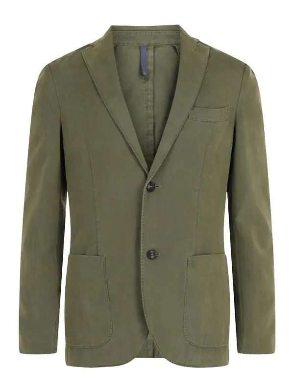 SLOWEAR Monterdoro Single-breasted Slim Fit Blazer - Green