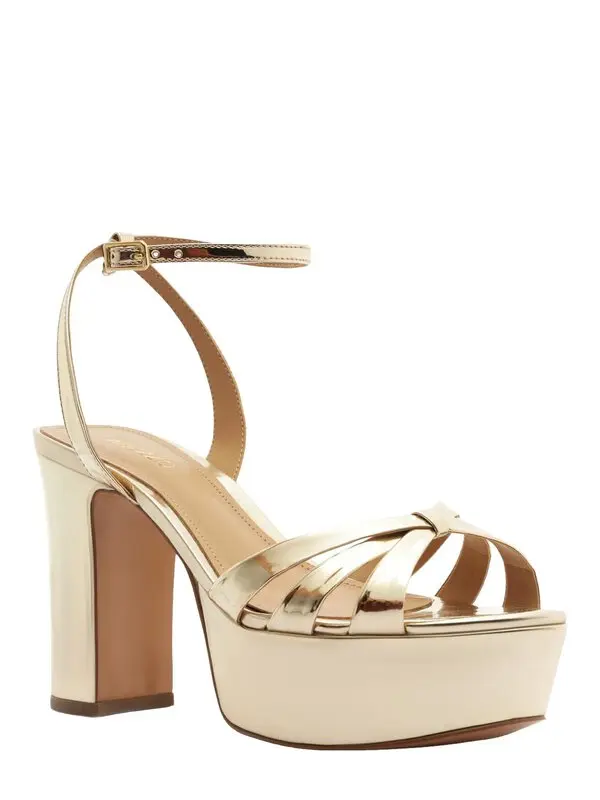 AREZZO Veronica Platform Sandals - Platino
