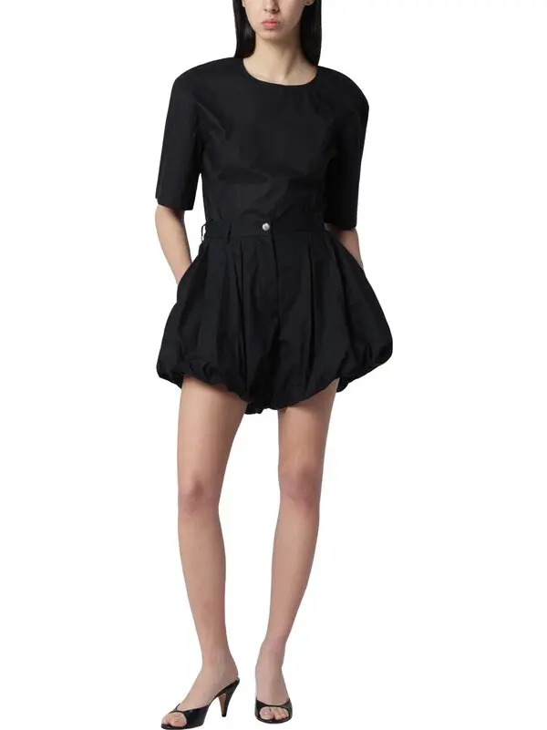 THELATEST Dafne Balloon Shorts - Black
