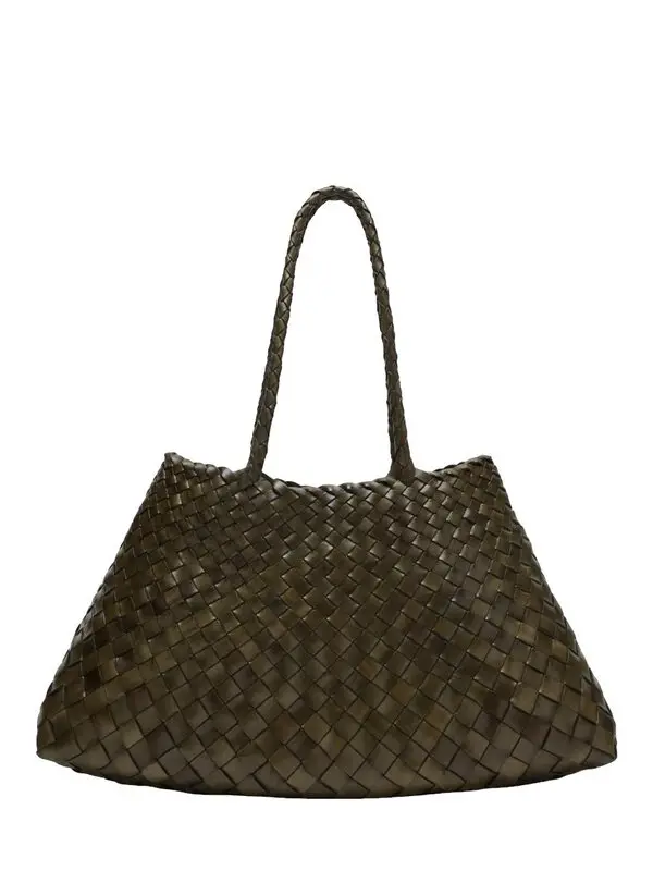 Dragon Diffusion Santa Croce Large Tote - Green