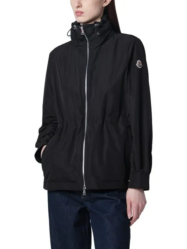 Moncler Short Hooded Parka - Black