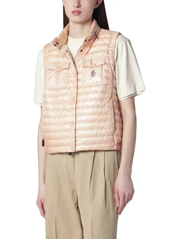 Moncler Gumiane Padded Vest - Pink