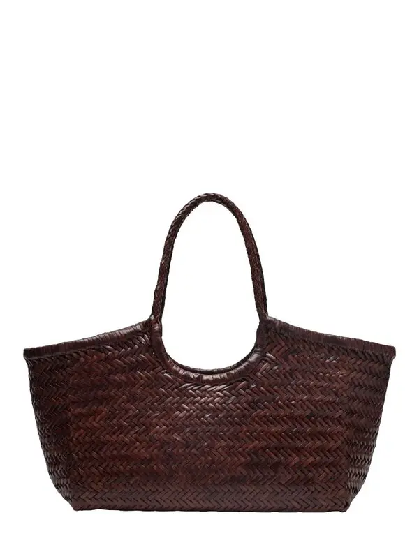 Dragon Diffusion Nantucket Large Woven Tote - Brown