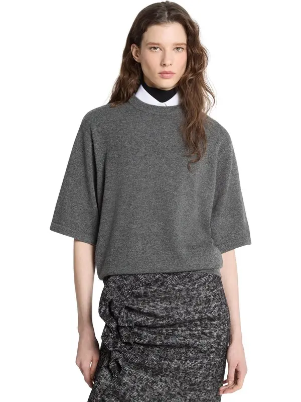 Michael Kors Cashmere T-shirt - Grey