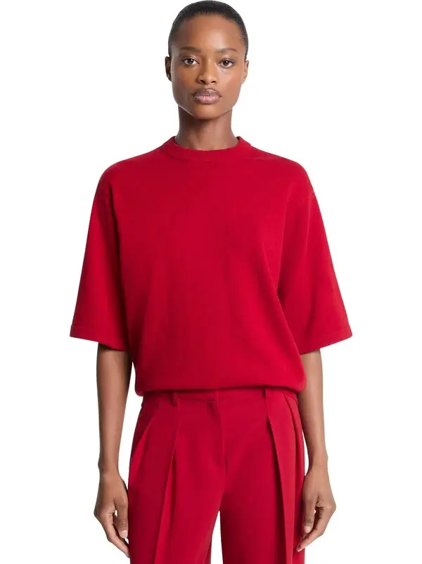 Michael Kors Cashmere T-shirt - Red