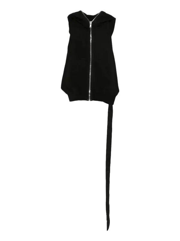 Rick Owens Hooded Gilet - Black