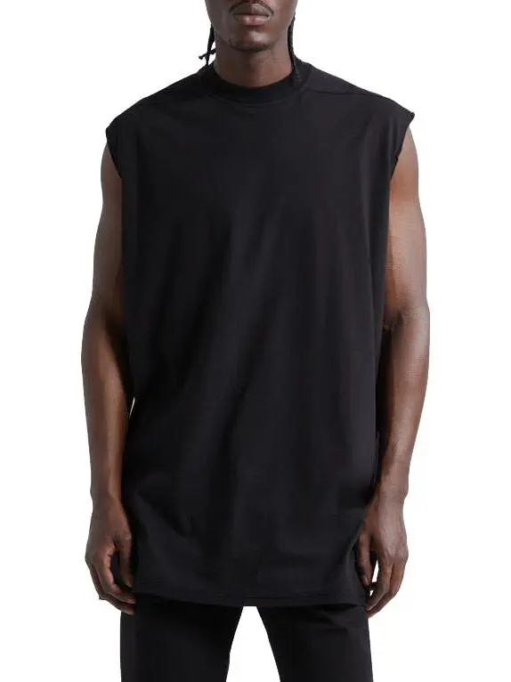 Rick Owens Tarp T Longline Sleeveless T-shirt - Black