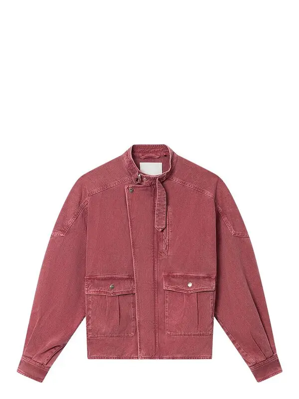 Isabel Marant Isaiah Relaxed-fit Jacket - Pink
