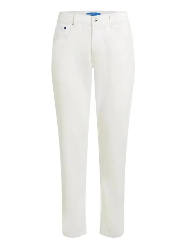 Karl Lagerfeld Cotton Jeans - White