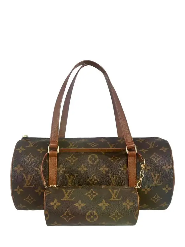 LOUIS VUITTON 1993 30 Papillon Monogram Tote - Brown