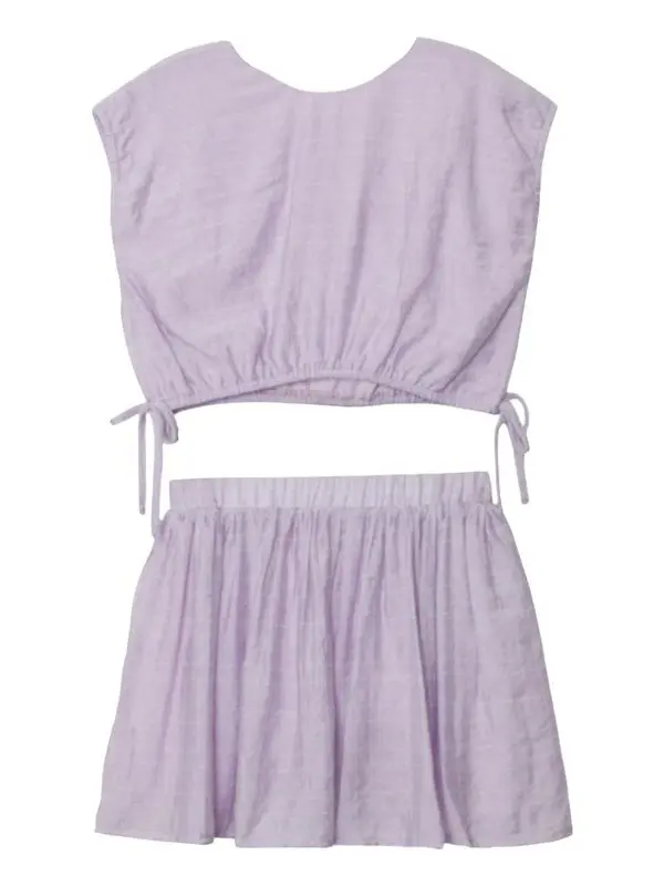 MABEL + HONEY Girlypop Two Piece Set - Purple