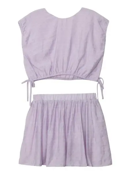 MABEL + HONEY Girlypop Two Piece Set - Purple