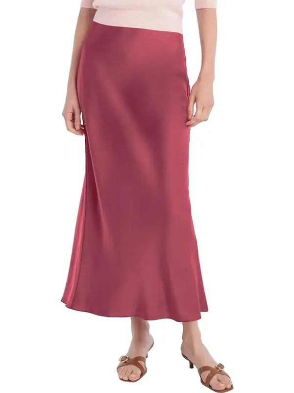 FAVORITE DAUGHTER Maxi Skirt - Earth Red