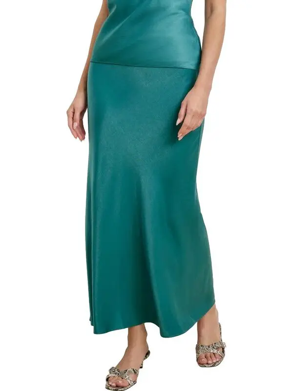 FAVORITE DAUGHTER Maxi Skirt - Emerald