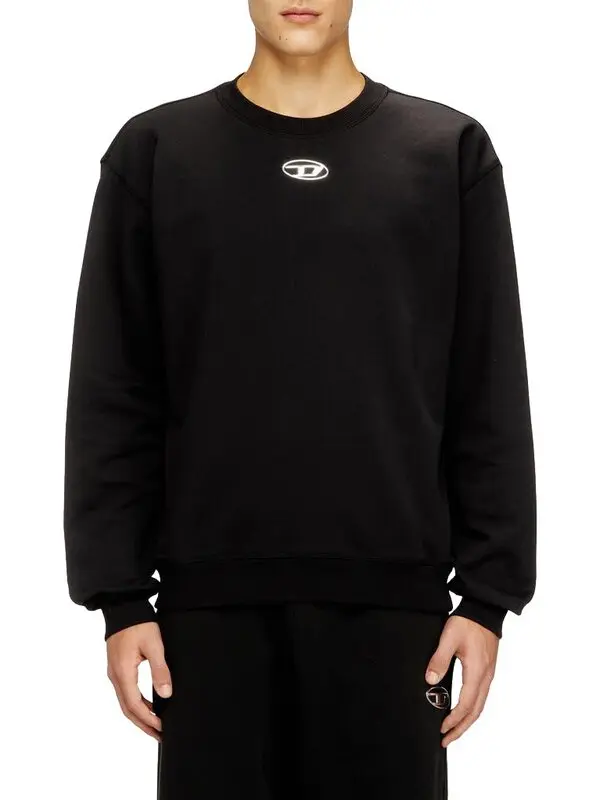 DIESEL® S-norm-iod Sweatshirt - Black