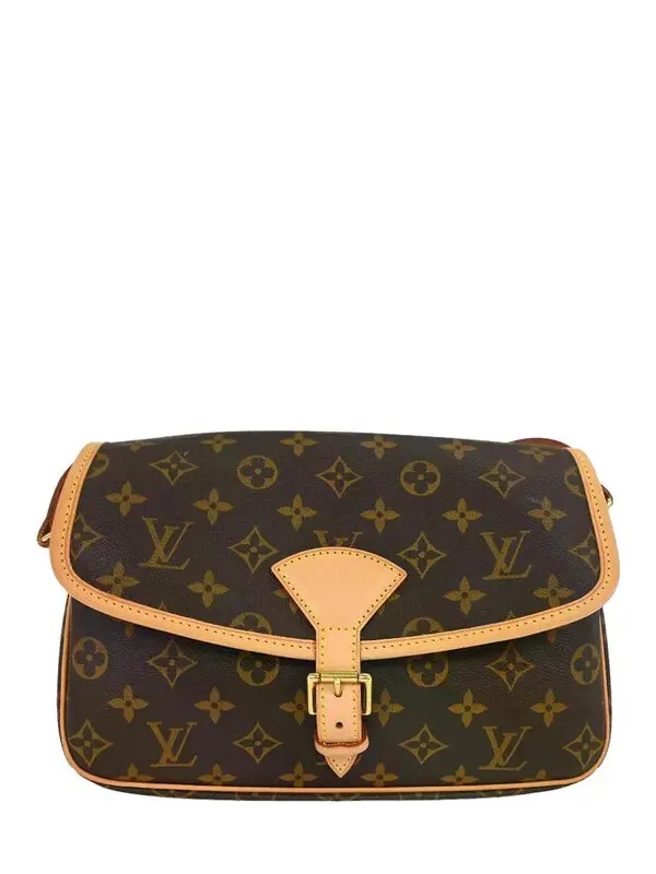 LOUIS VUITTON 2008 Sologne Monogram Shoulder Bag - Brown