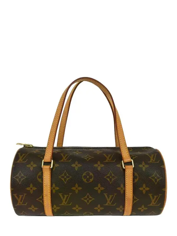 LOUIS VUITTON 2004 26 Papillon Monogram Canvas Tote Bag - Brown