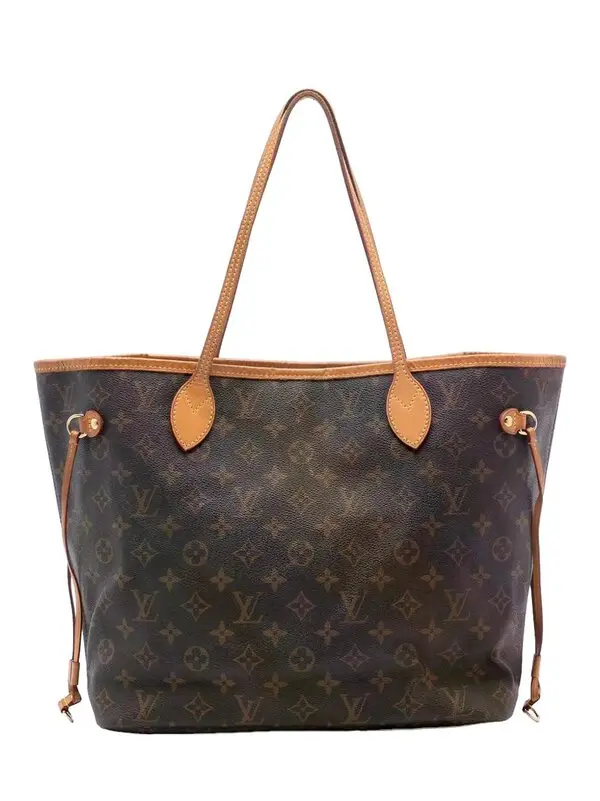 LOUIS VUITTON 2010 Monogram Neverfull Mm Tote Bag - Brown