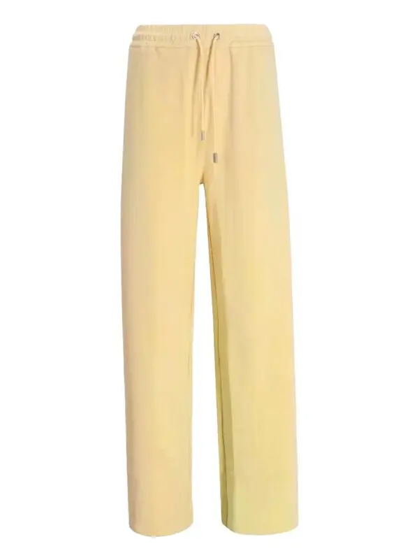 BOSS Drawstring Wide Leg Trousers - Yellow