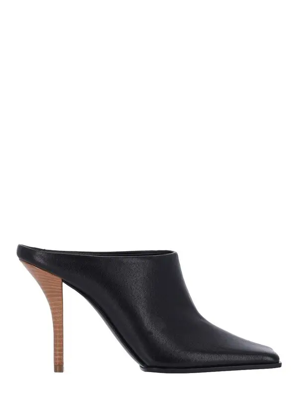 Alaïa Soft Square Pumps - Black