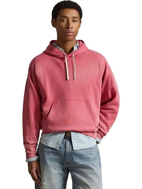 Polo Ralph Lauren Vintage Fit Fleece Hoodie - Red