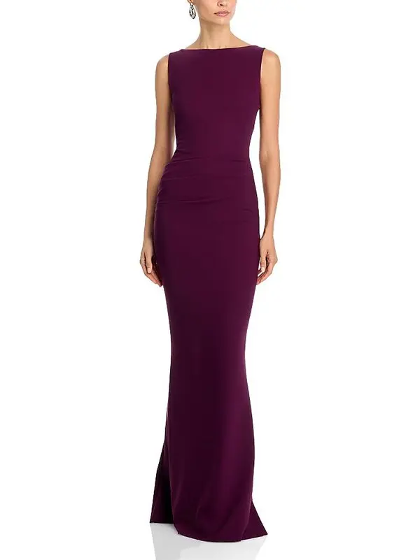 Chiara Boni La Petite Robe Baxily Long Gown - Barolo