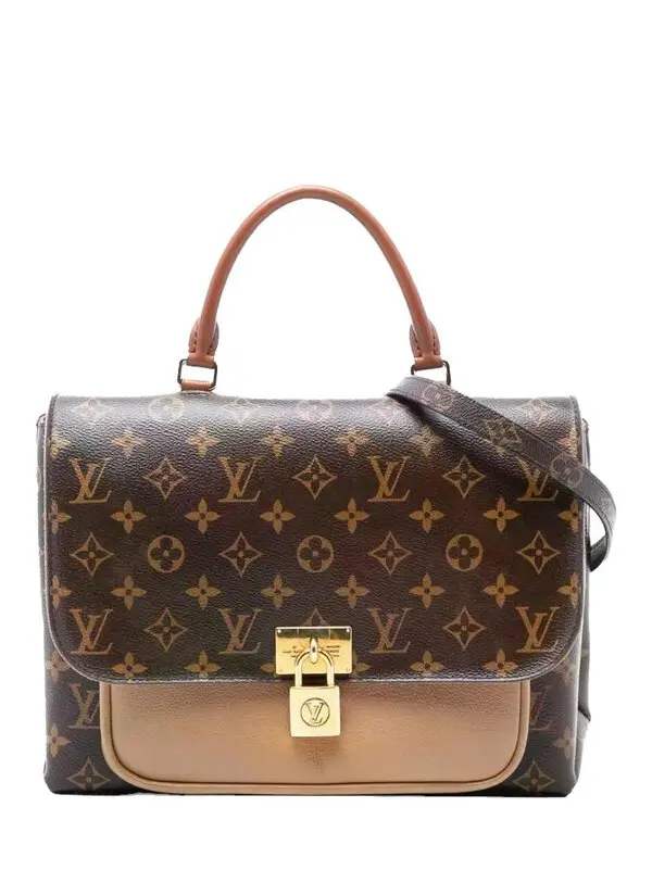 LOUIS VUITTON 2018 Marignan Satchel - Brown