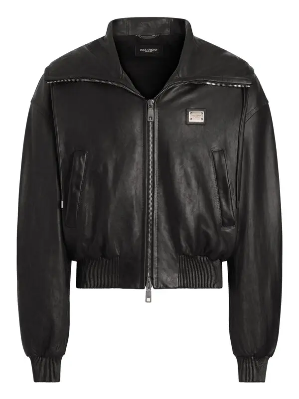 Dolce & Gabbana Lambskin Nappa Jacket - Black