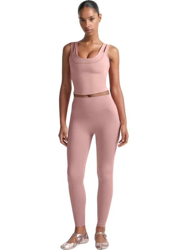 Nike Skims Matte High-waisted 26" Leggings - Pink