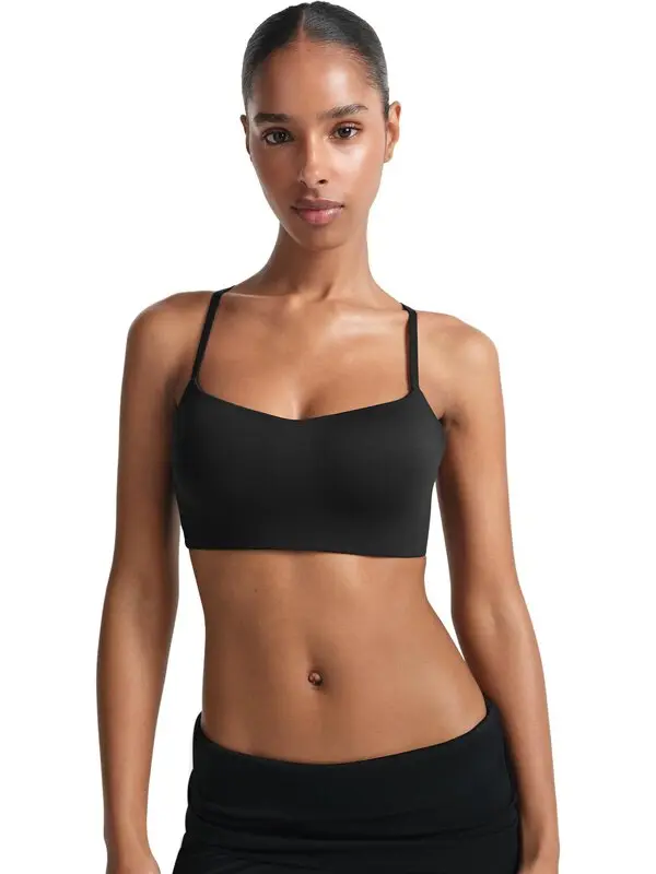 Nike Skims Matte Contour Cami Bra - Black