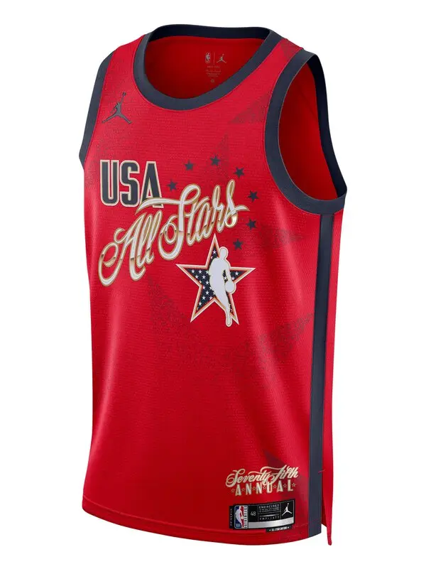 Nike Anthony Edwards 2026 Nba All-star Game Dri-fit Nba Swingman Jersey - Red