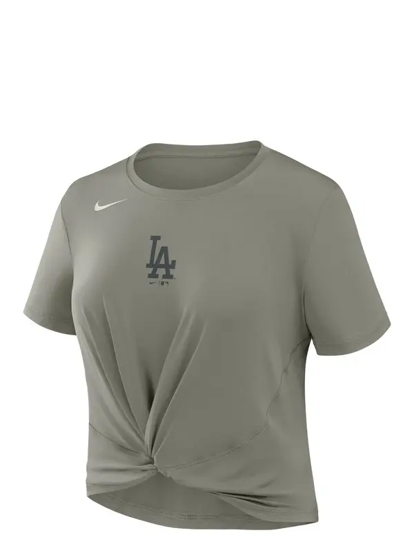 Nike Los Angeles Dodgers One Twist Dri-fit Mlb T-shirt - Brown
