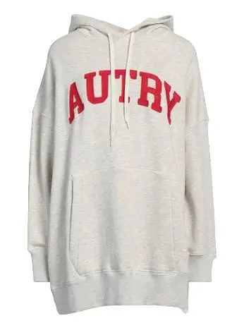 AUTRY Hooded Sweatshirt With Embroidered Logo - Grey