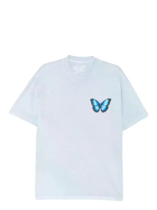 MELT Butterfly Logo T-shirt - Blue