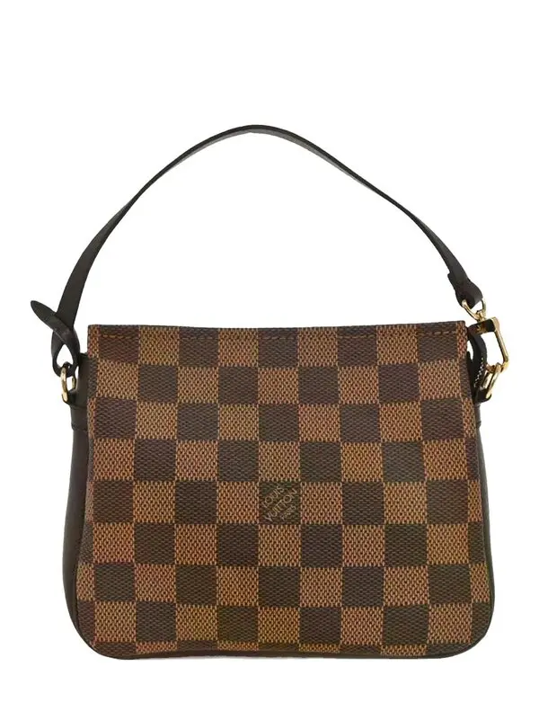 LOUIS VUITTON 1999 Trousse Damier Ebène Tote Bag - Brown