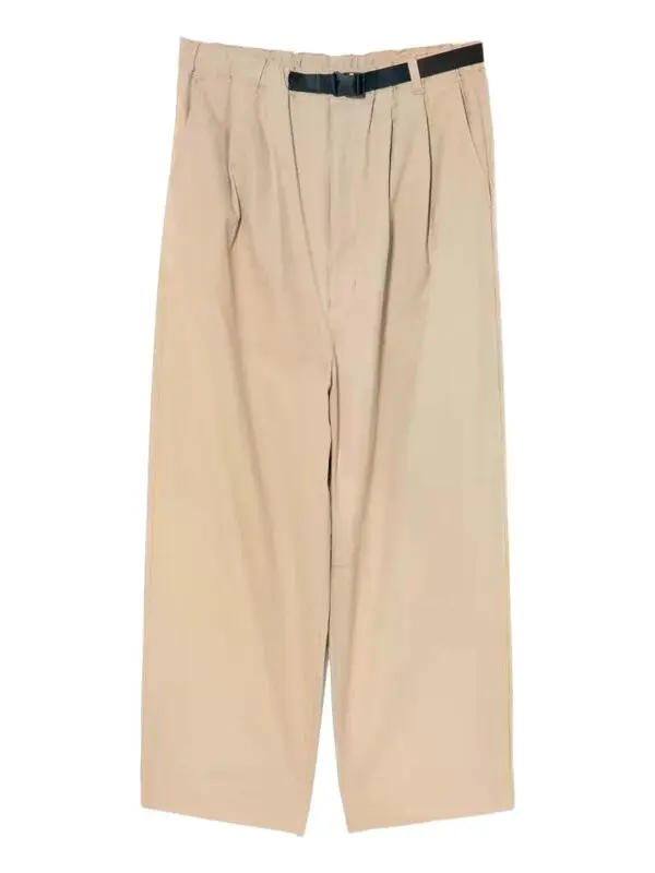 Comme Des Garçons Belted Trousers - Neutrals