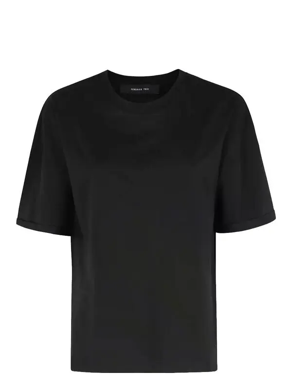 Federica Tosi Oversized Short-sleeve T-shirt - Black