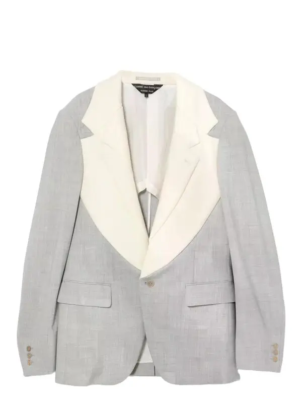 Comme Des Garçons Double-lapels Blazer - Grey