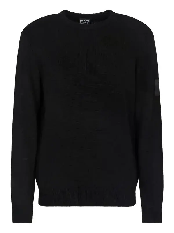 Emporio Armani Crew-neck Sweater - Black