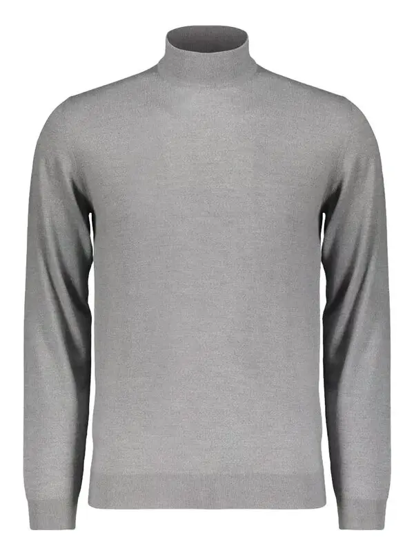 Fedeli Turtleneck Sweater - Grey