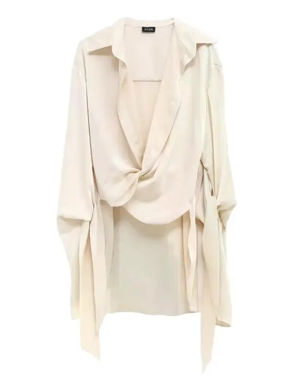 Atlein Knot Detail Top - Neutrals