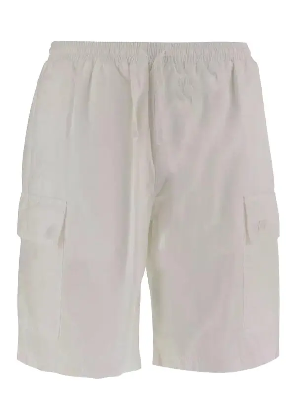 AUTRY Cargo Drawstring Shorts - White